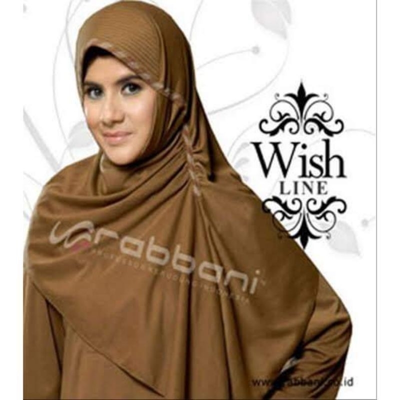 Jual Kerudung/jilbab sekolah Rabbani Grand Wish Line | Shopee Indonesia