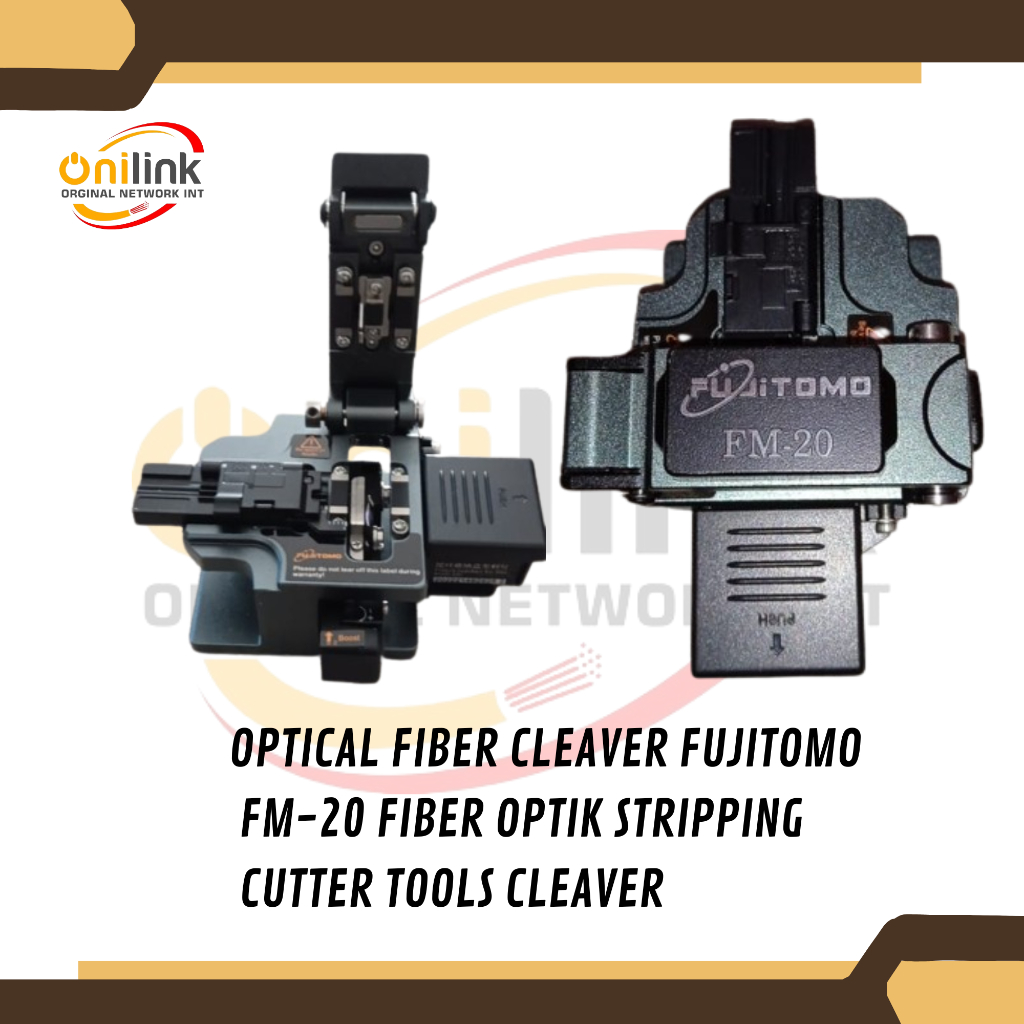 Jual OPTICAL FIBER CLEAVER FUJITOMO FM-20 FIBER OPTIK STRIPPING CUTTER ...