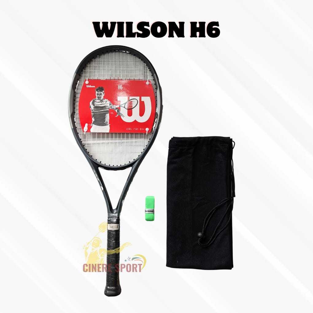 Jual Raket Tenis Wilson H6 / Hyper Hammer 6 / H 6 103sq / 260gr ...