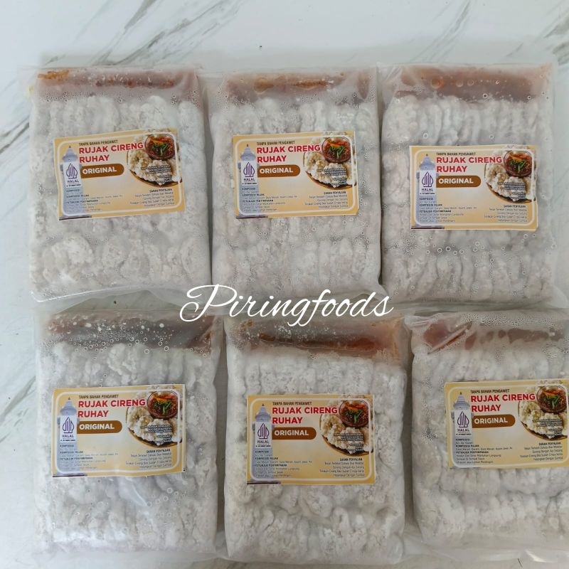 Jual Cireng Rujak Ruhay Isi 50 pcs | Cireng rujak home made iso 50pcs ...