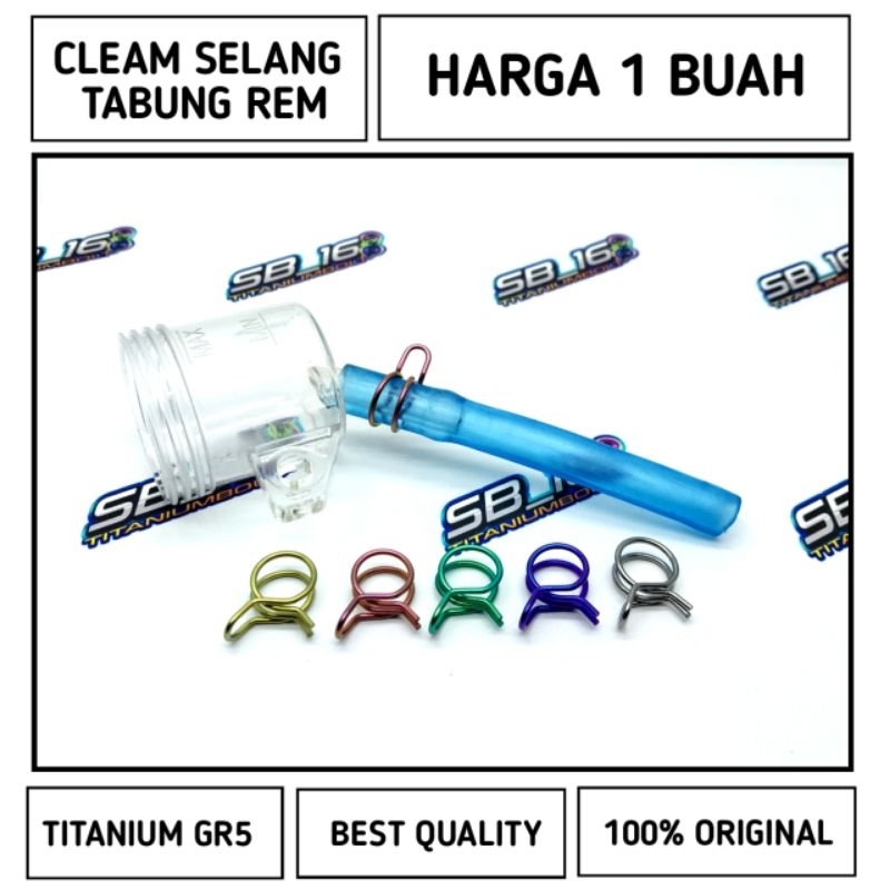 Jual CLEAM SELANG TABUNG REM TITANIUM GR5 | Shopee Indonesia