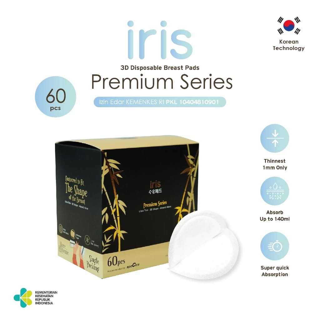 Jual Iris Disposable Breast Pads Premium 60 pc | Shopee Indonesia