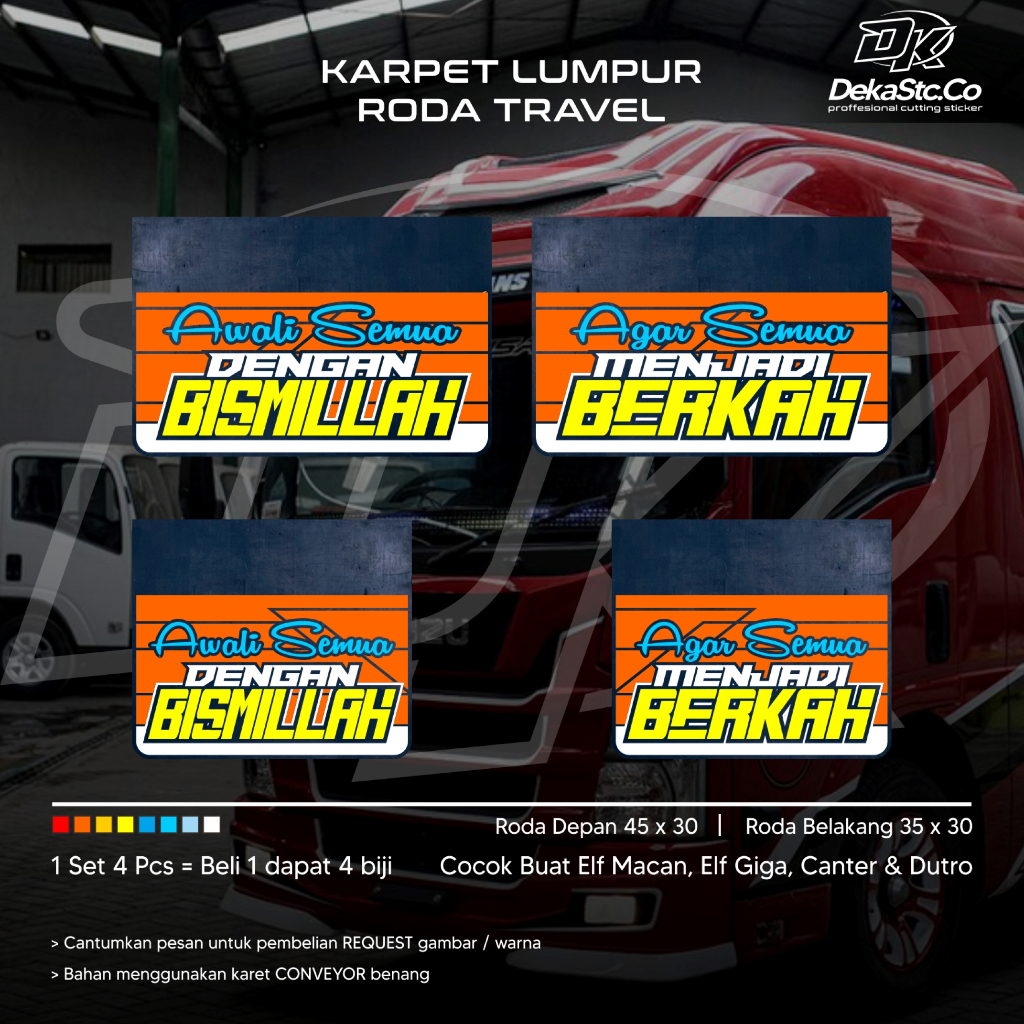Jual KARPET KEPET LUMPUR RODA TRAVEL, ELF MACAN, ELF GIGA, DUTRO ...