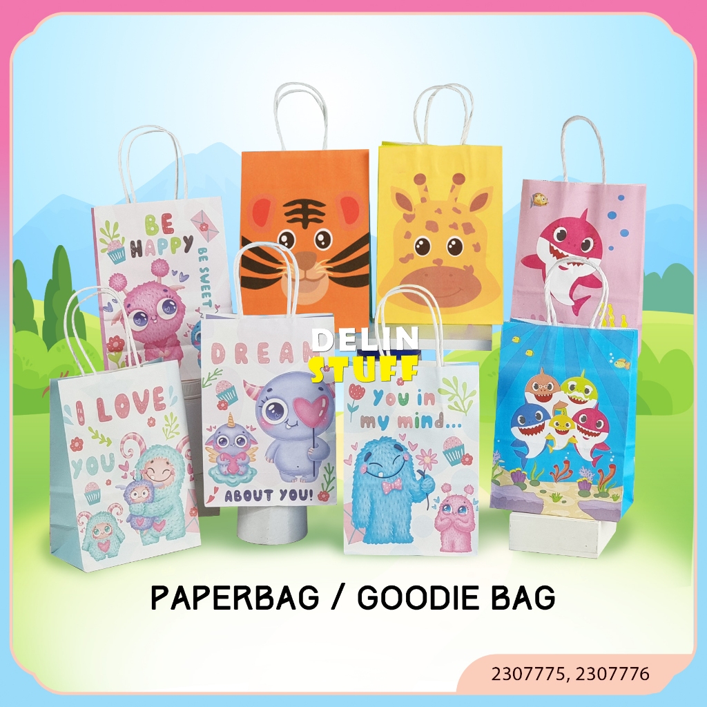 Jual Goodie Bag Ulang Tahun Anak Animal Tas Ulang Tahun Anak SingaTas ...