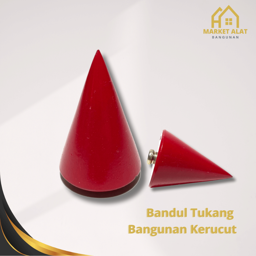 Jual Bandul Tukang Bangunan Kerucut 300 gram / Lotan Kerucut / Lot ...