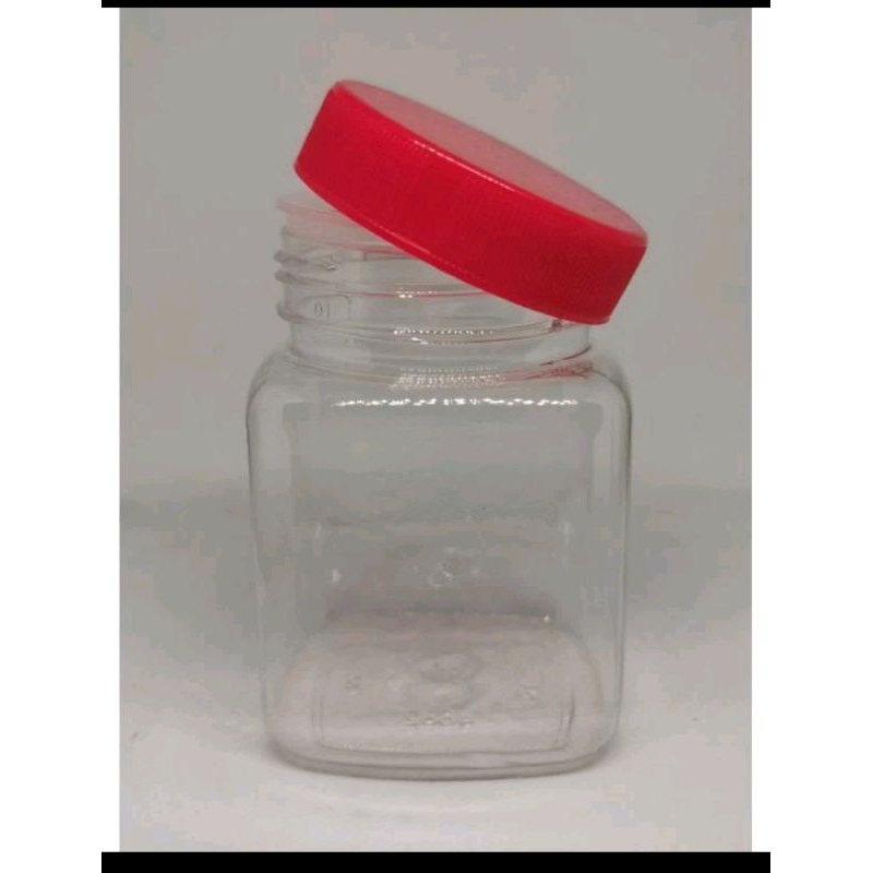 Jual Botol plastik 200ML tersedia tutup merah,kuning,hijau,putih dan ...