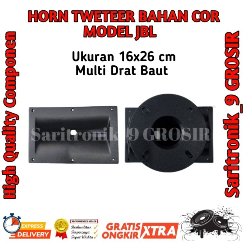 Jual HORN TWETER JBL UK 26X17 CM TINGGI 20 CM MULTI TWETER DRAT DAN ...