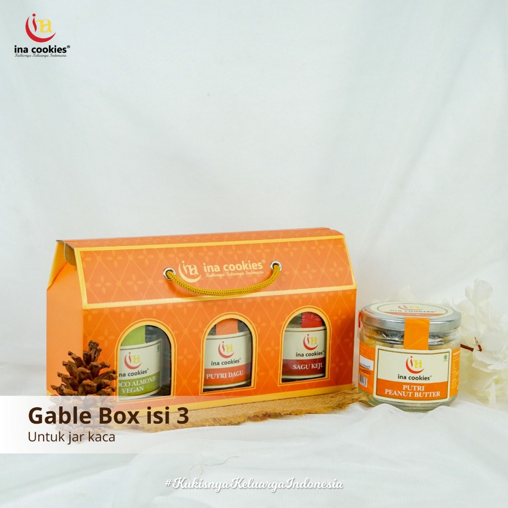 Jual STOCK BARU INA COOKIES JAR HAMPERS PREMIUM GABLE BOX | Shopee ...