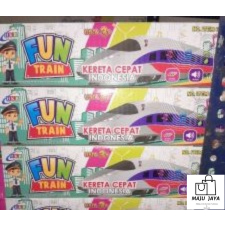 Jual mainan kereta api fun train kereta cepat indonesia | Shopee Indonesia