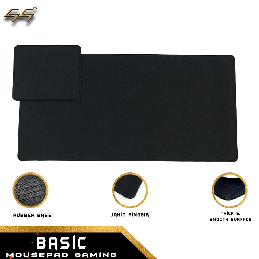 Jual Mousepad Gaming Polos Minimalis Deskmat Tatakan Mouse Size S XL ...