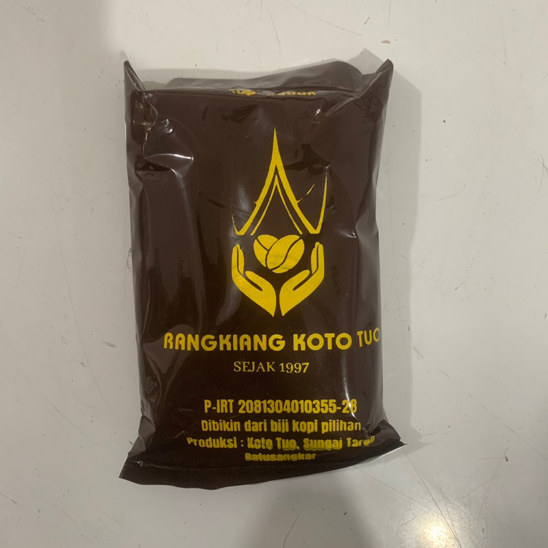 Jual Kopi Bubuk Rangkiang Koto Tuo 100gr Asli Sumatera Barat Rak Sayur ...