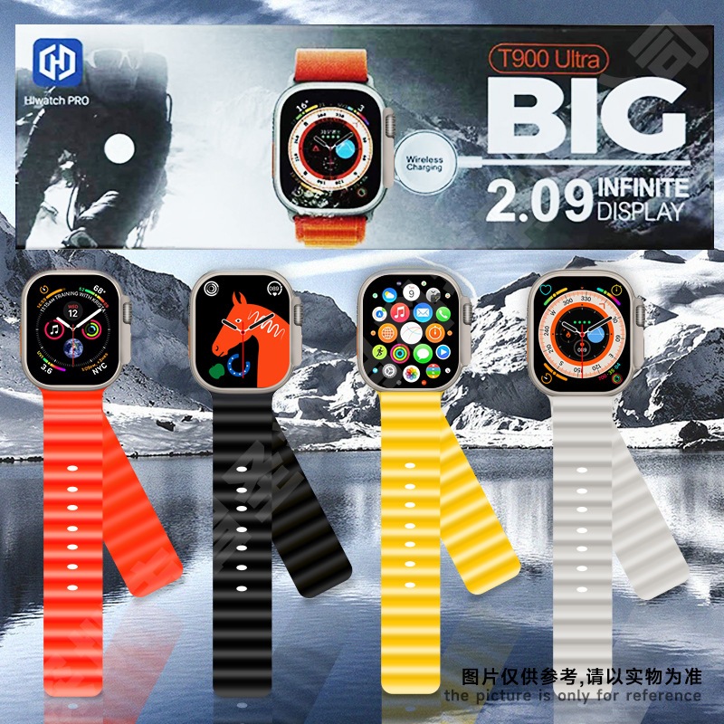 Jual Smartwatch T900 ULTRA Series 8 ULTRA Big Screen 2.09 Inch Smart Watch | Shopee Indonesia