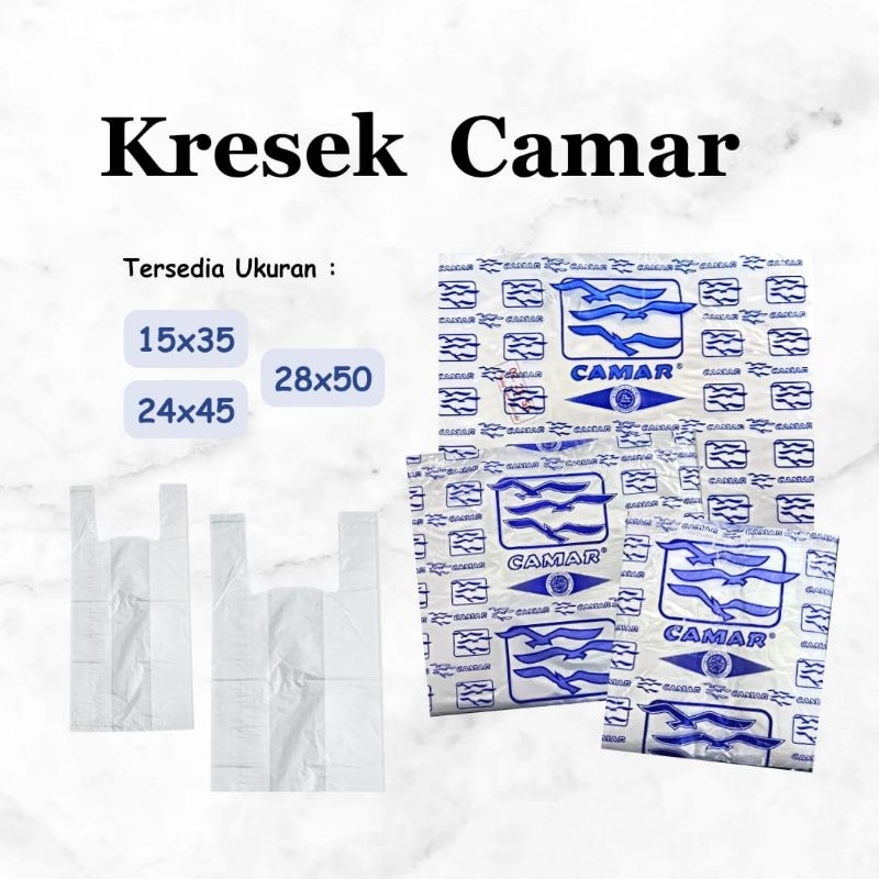 Jual Kantong Kresek Camar Bening / Kresek Camar / Kantong Kresek Camar ...