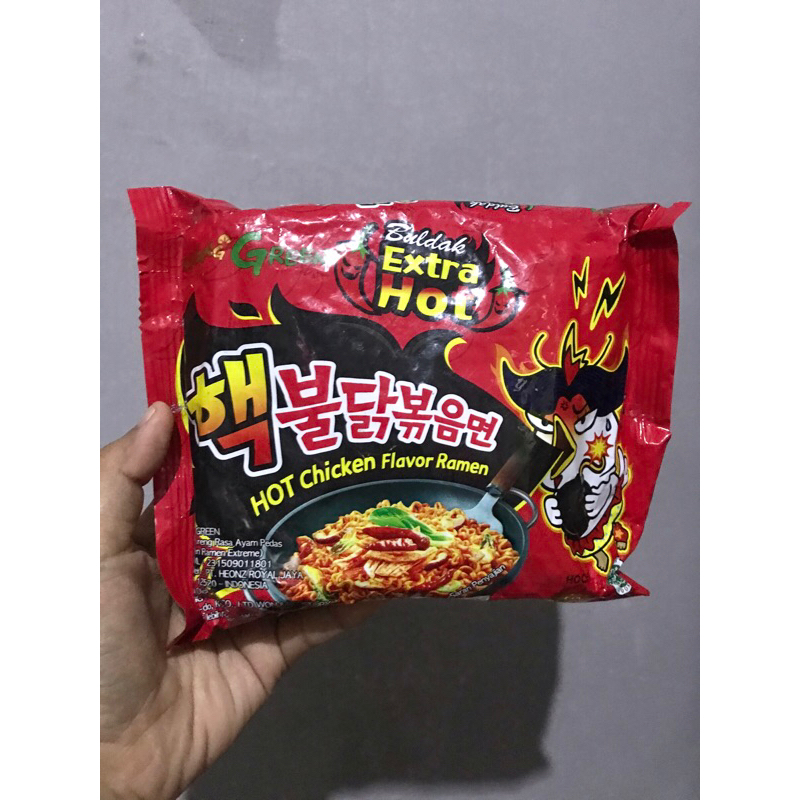 Jual SAMYANG HOT CHICKEN / EXTRA HOT / BULDAK CHEESE / BULDAK CARBONARA ...