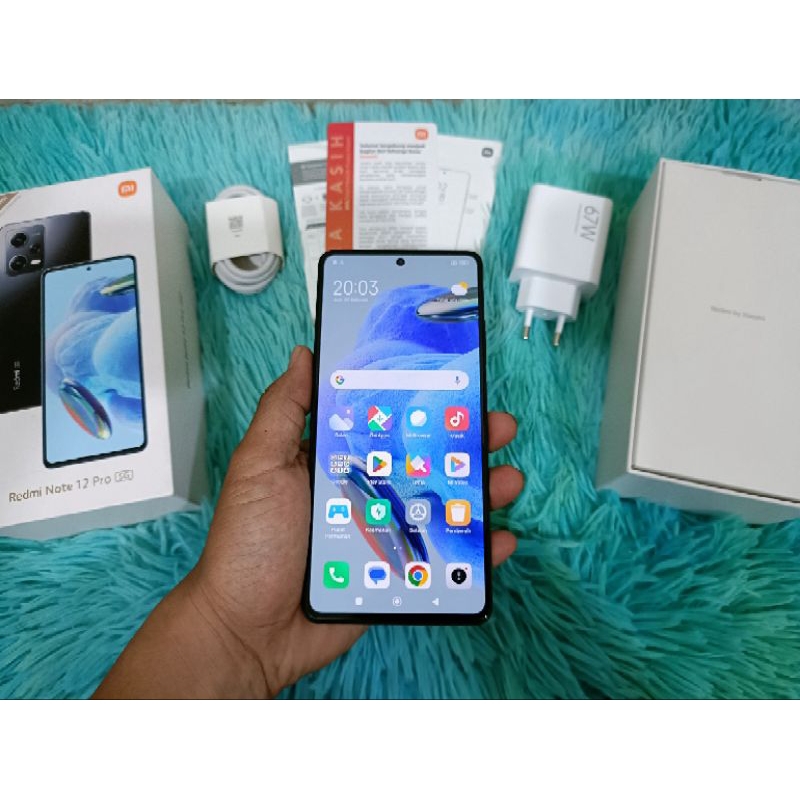 Jual XIAOMI REDMI NOTE 12 PRO 5G 8/256 BEKAS ORIGINAL SECOND | Shopee ...