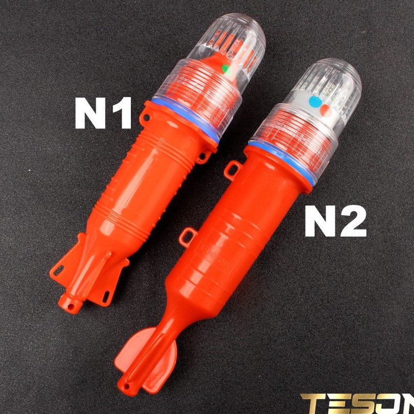 Jual V44859 Torpedo LED Fishing Net Double Light Lampu Nelayan Sinyal Ikan YLDN2 Merahputih ...