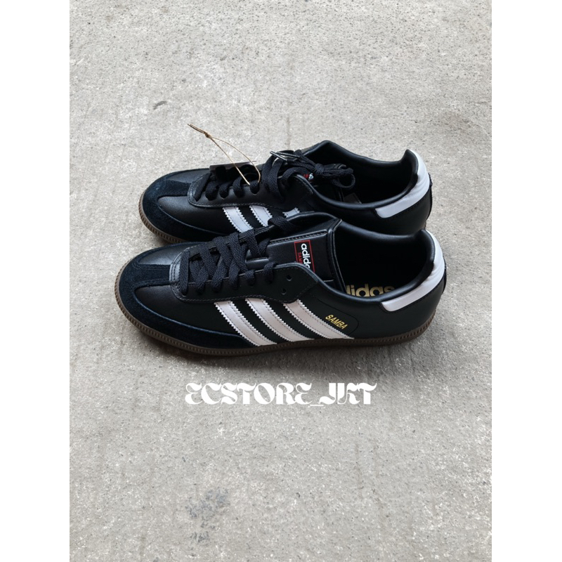 Jual Adidas Samba Classic Short Tongue Black Gum Original Resmi ...