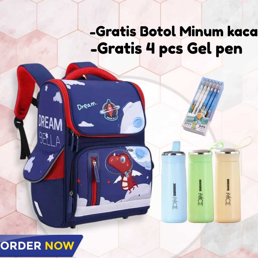Jual Tas Ransel Sekolah Anak TK SD Dino Tas Ransel Anak Laki-laki Terbaru | Shopee Indonesia