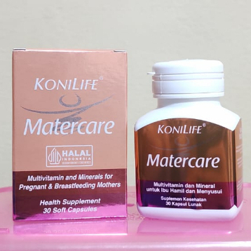 Jual Konilife Matercare Botol 30 Kapsul - Multivitamin & Mineral Untuk Ibu Hamil & Menyusui ...
