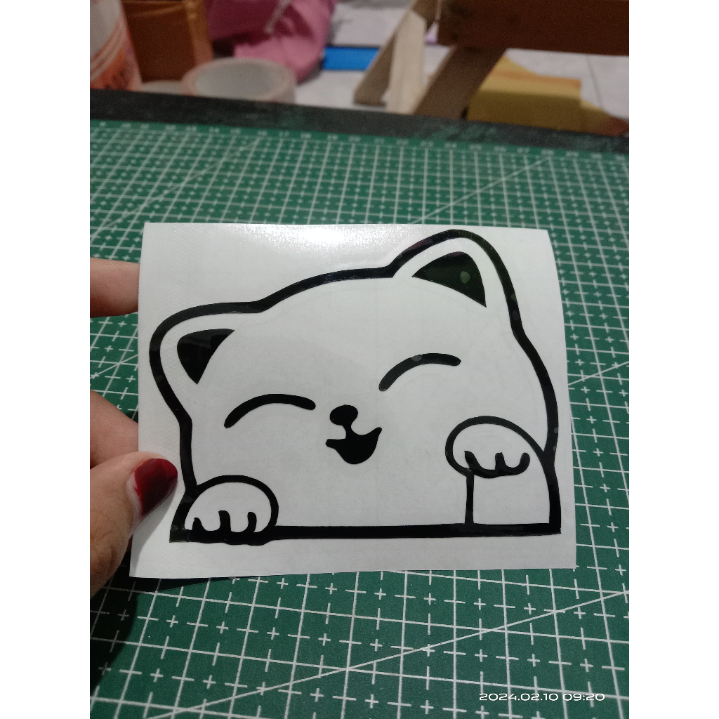 Jual Stiker Kucing Stiker Variasi Motor | Shopee Indonesia