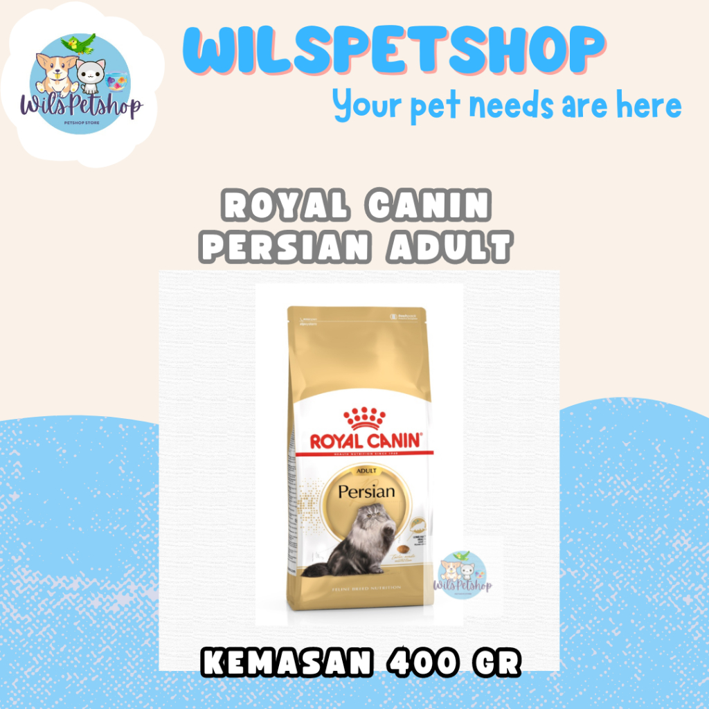 Jual Makanan Kucing - Royal Canin Persian Adult 400gr Freshpack ...