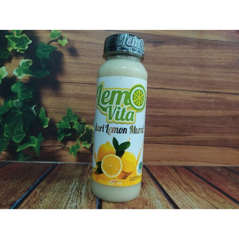 Jual Lemovita Sari Lemon Murni BPOM 250 ML | Shopee Indonesia