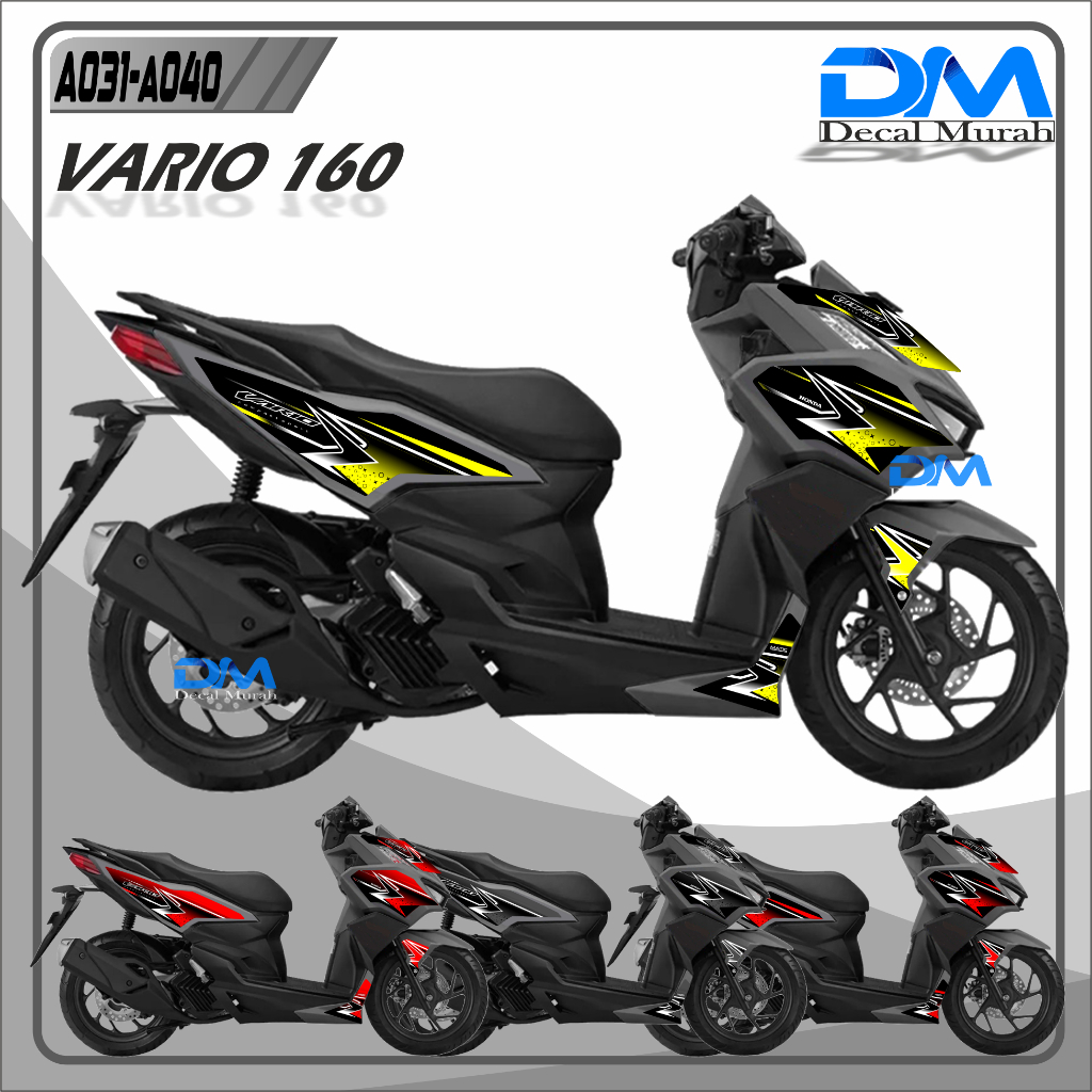 Jual Striping stiker vario 160 A031-A040 Sticker vario Motif Design ...