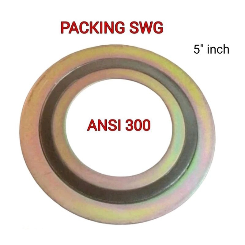 Jual SWG OIR OR CS IR CS FILLER 5" inch GRAPHITE 304 RF ANSI #300 ...