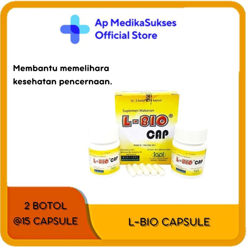 Jual L-BIO Probiotik untuk gangguan pencernaan (harga per botol ...