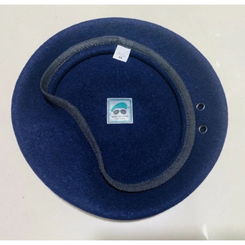 Jual TOPI BARET TNI AL MEREK KACAMATA BP ARMY BEST QUALITY | Shopee ...