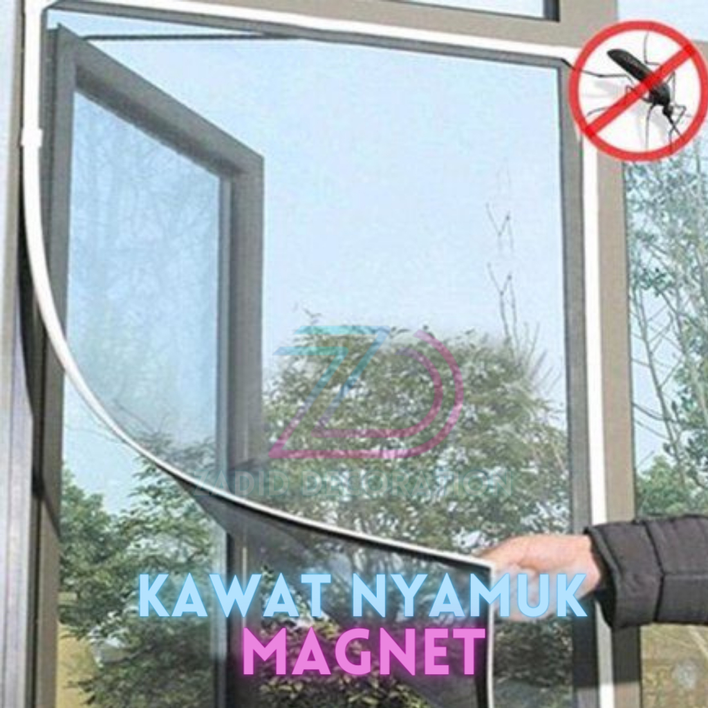 Jual Kawat Nyamuk Magnet Kasa Nyamuk Anti Serangga Kawat Parabola Tebal ...