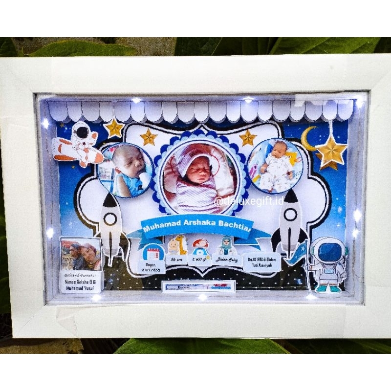 Jual BIODATA BAYI & ANAK 3D atau 2D UKURAN 35 x 25 Cm [Desain PART 4 ...