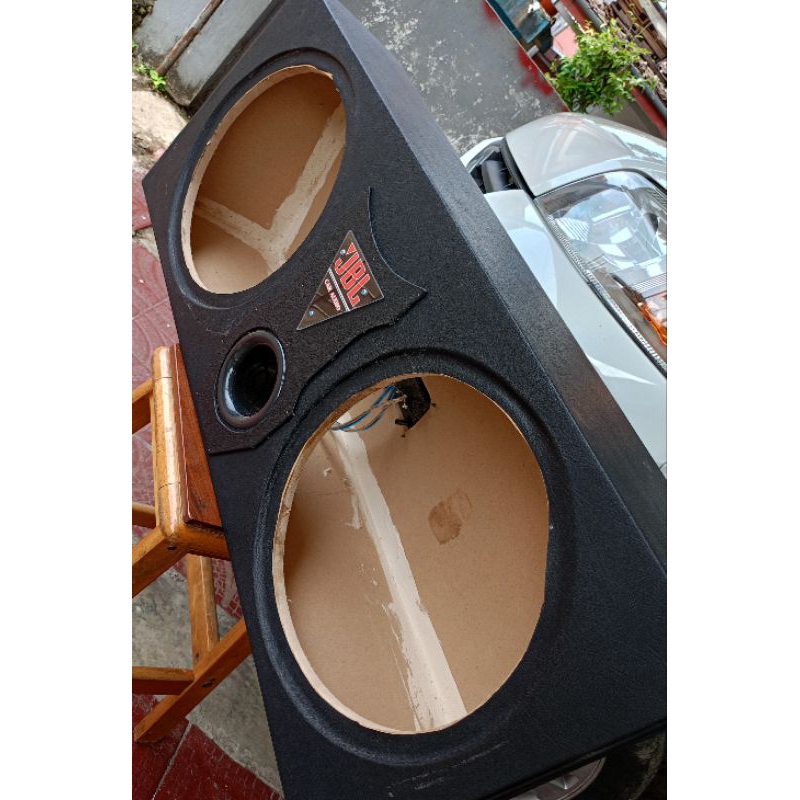 Jual BOX SUBWOOFER DOBEL LUBANG 12 INC COCOK BUAT SEGALA JENIS SEDAN ...