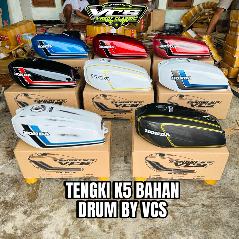 Jual TENGKI K5 TENGKI GL100 BY VCS TEAM BAHAN DRUM TEBAL POLL TENGKI K5 ...