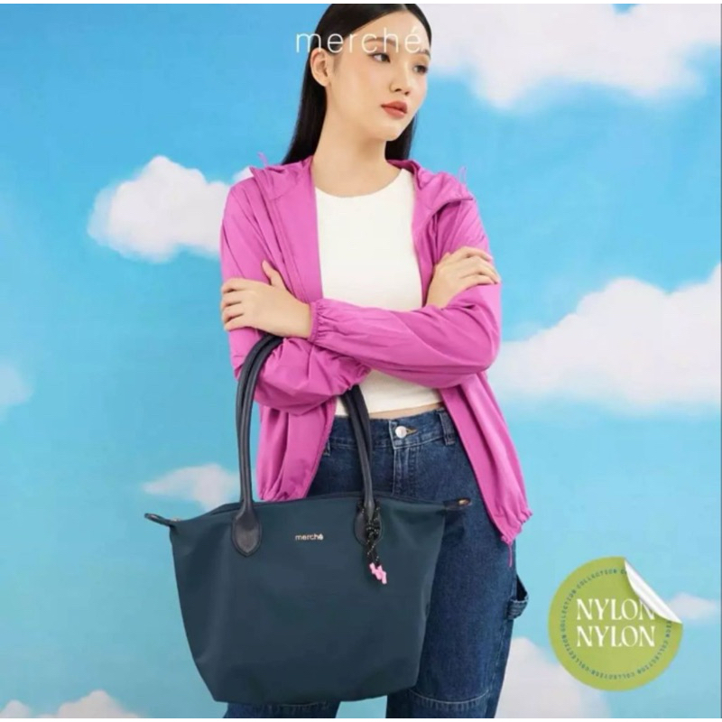 Jual Tas Alice Merche Navy | Shopee Indonesia