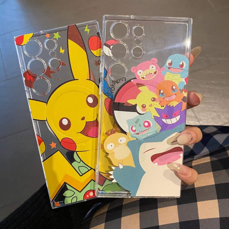 Jual Magsafe Case S25Ultra S25Plus S25 Pokemon Pokeball Pikachu Snorlax ...