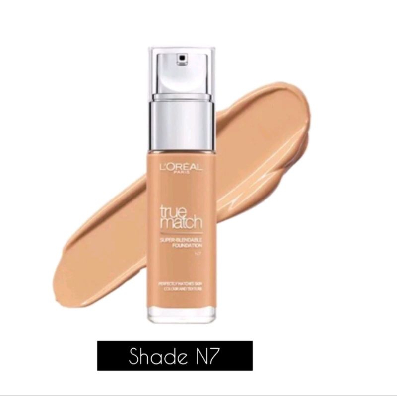 Jual Loreal True Match Foundation N7 30ml | Shopee Indonesia
