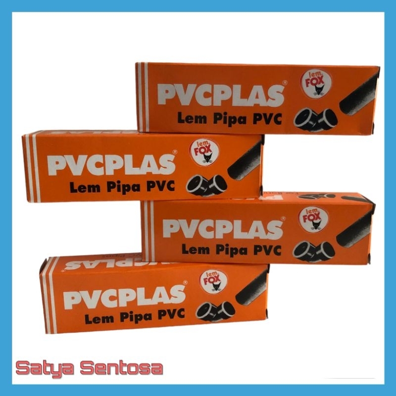 Jual Lem Pipa Fox PVC PVCPLAS / PVC PLAS Tube 35 gr | Shopee Indonesia
