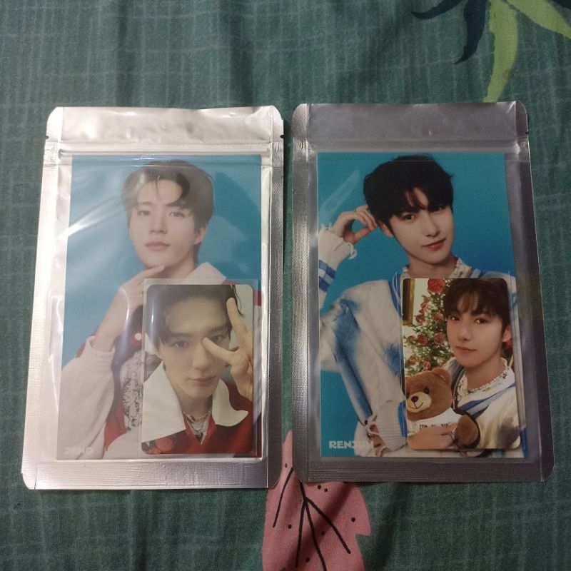 Jual photocard pc official md 4x6 photo set candy jeno renjun boneka ...