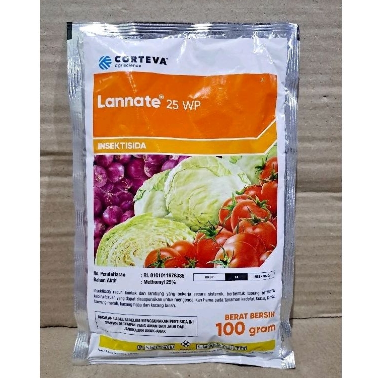 Jual Insektisida LANNATE 25WP - 100gram Corteva (100% Original ...