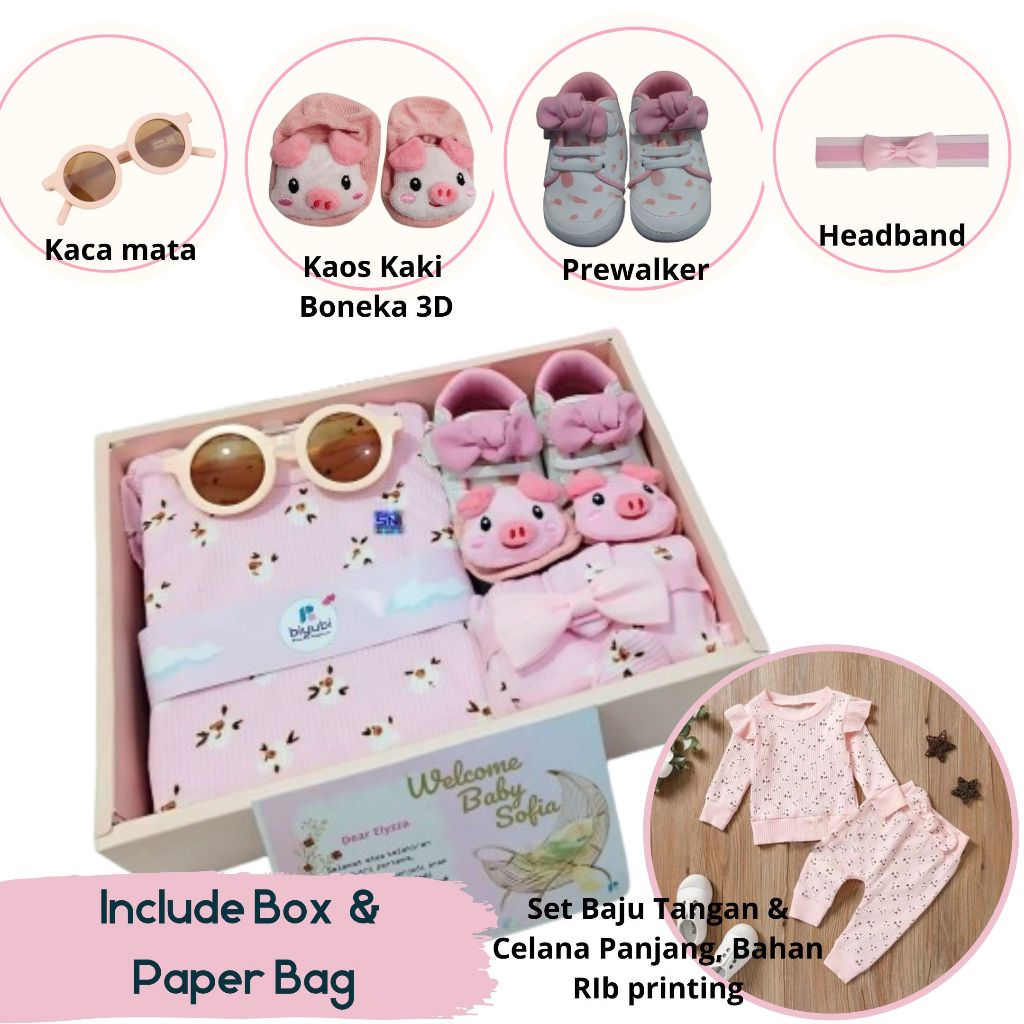 Jual BIYUBI - Hampers Bayi Kado Lahiran New Born Baby Gift Premium Anak ...