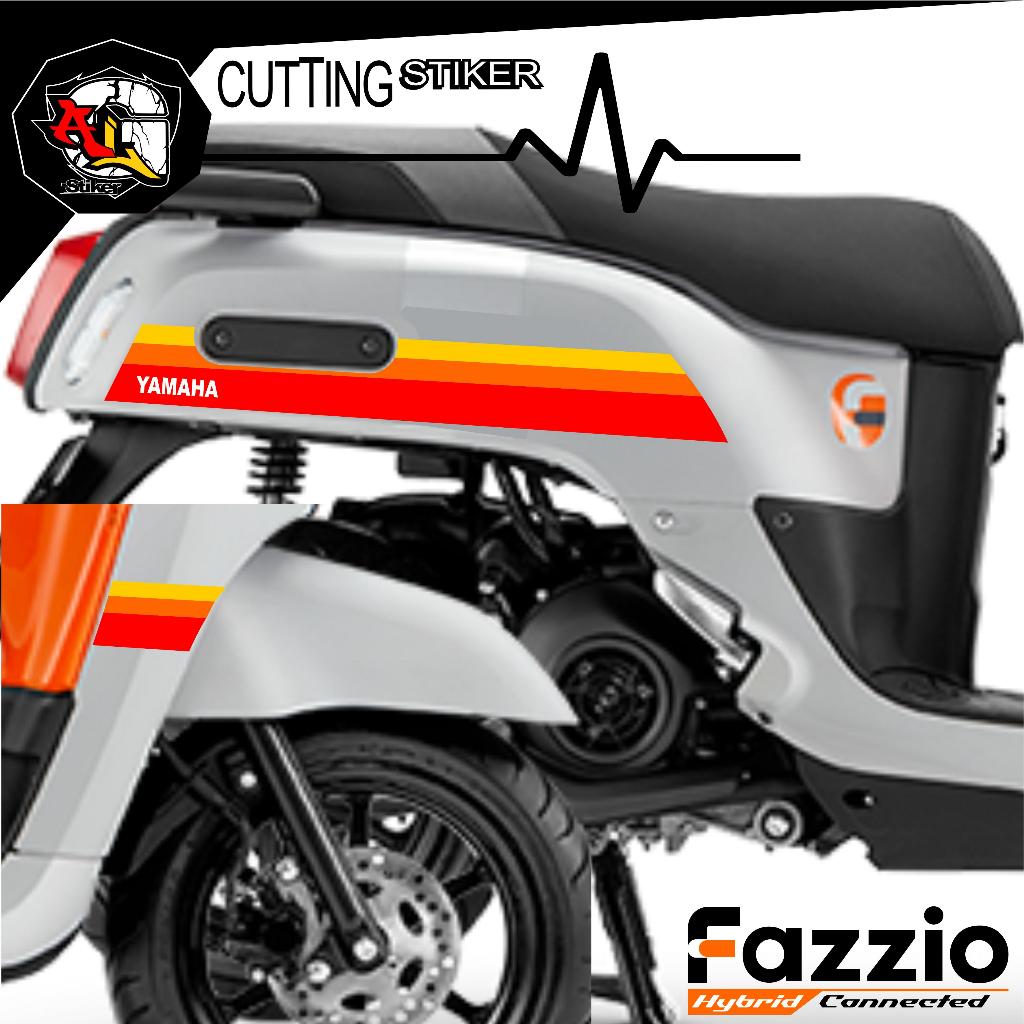 Jual STICKER CUTTING/SCF.420/GARIS WARNA KOMBINASI/STIKER LIS FAZZIO ...