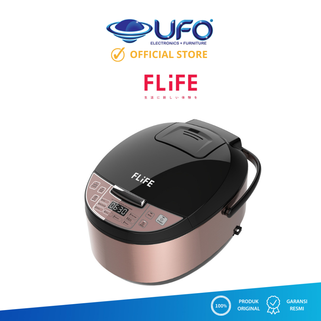 Jual FLIFE RCGN2ED RICE COOKER DIGITAL MULTIFUNGSI LOW WATT 2L | Shopee ...