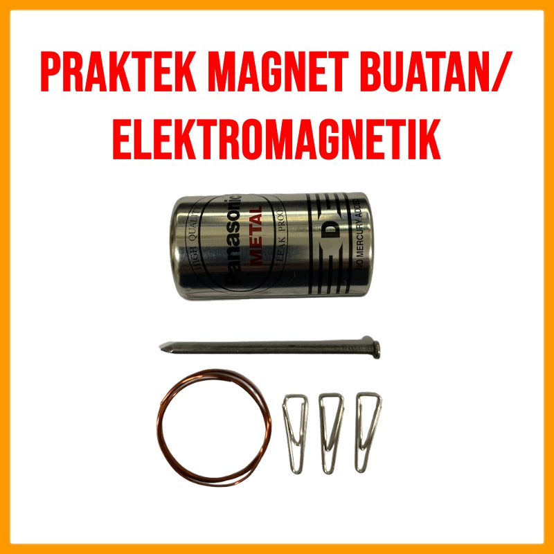 Jual Paket Rangkaian Listrik Medan Magnet Buatan Elektromagnet Praktek ...