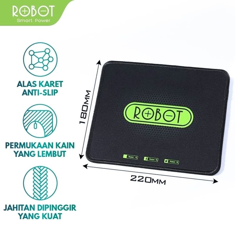 Jual Mouse Pad Robot MP01 Robot Mousepad Trackpad Alas Mouse ROBOT RP ...