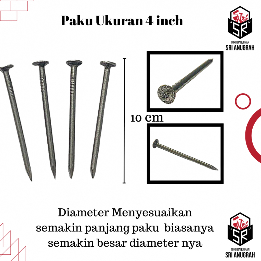 Jual Paku Seri Paku Kayu Paku Serbaguna 1/4 KG | Shopee Indonesia