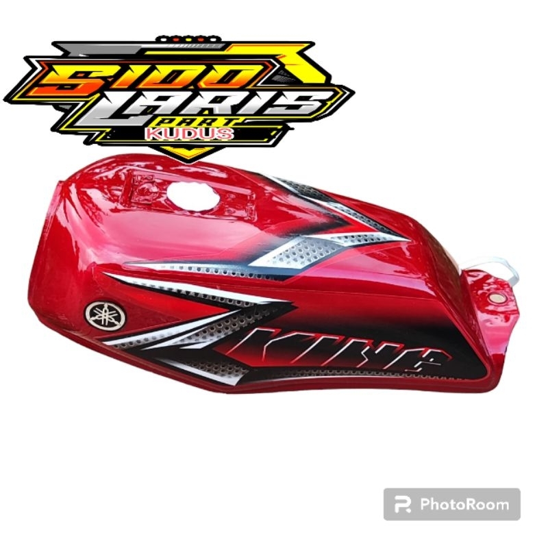 Jual TANGKI MERAH MARON RX KING & STRIPING 2008 WARNA MERAH | Shopee ...