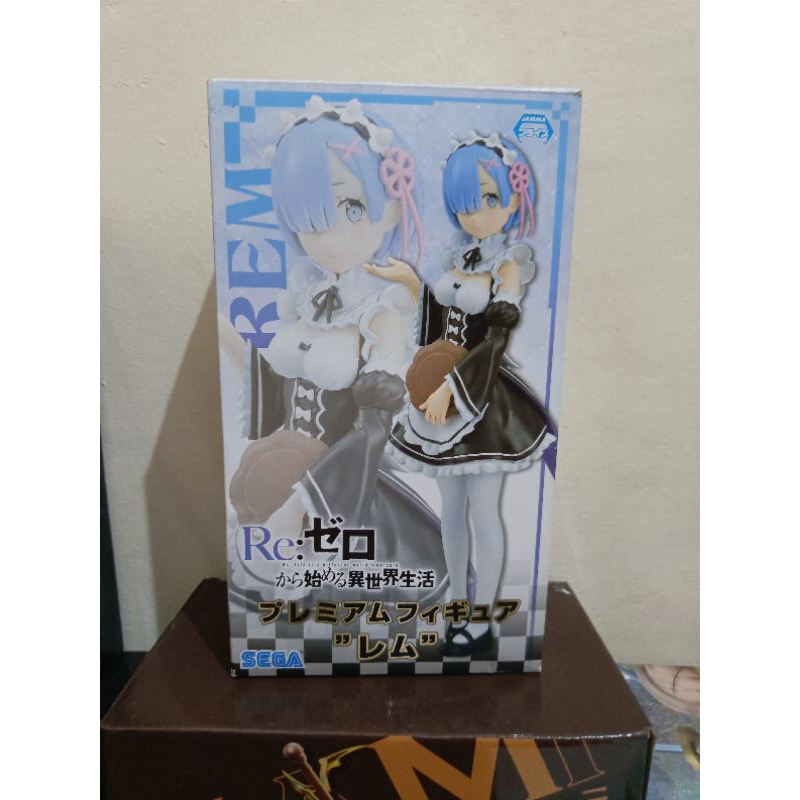 Jual ORI Premium Figure Rem Maid PM Sega Re Zero Kara Rem Emilia Isekai ...
