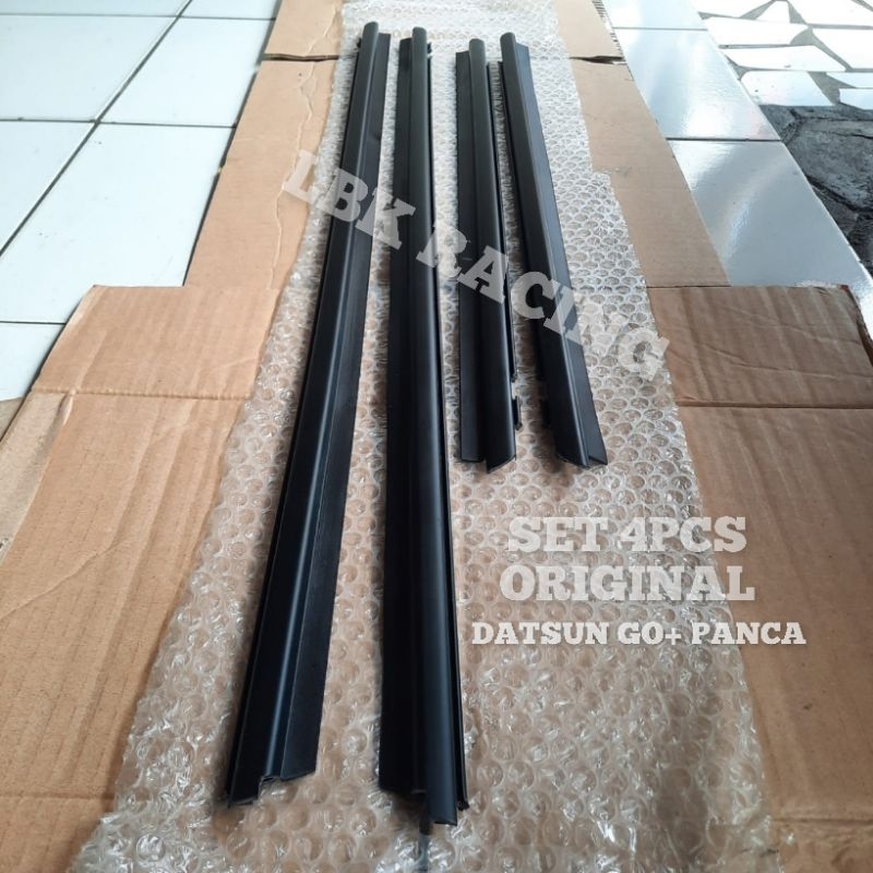 Jual KARET PELIPIT KACA LUAR KARET KACA DATSUN GO PLUS PANCA ORIGINAL ...