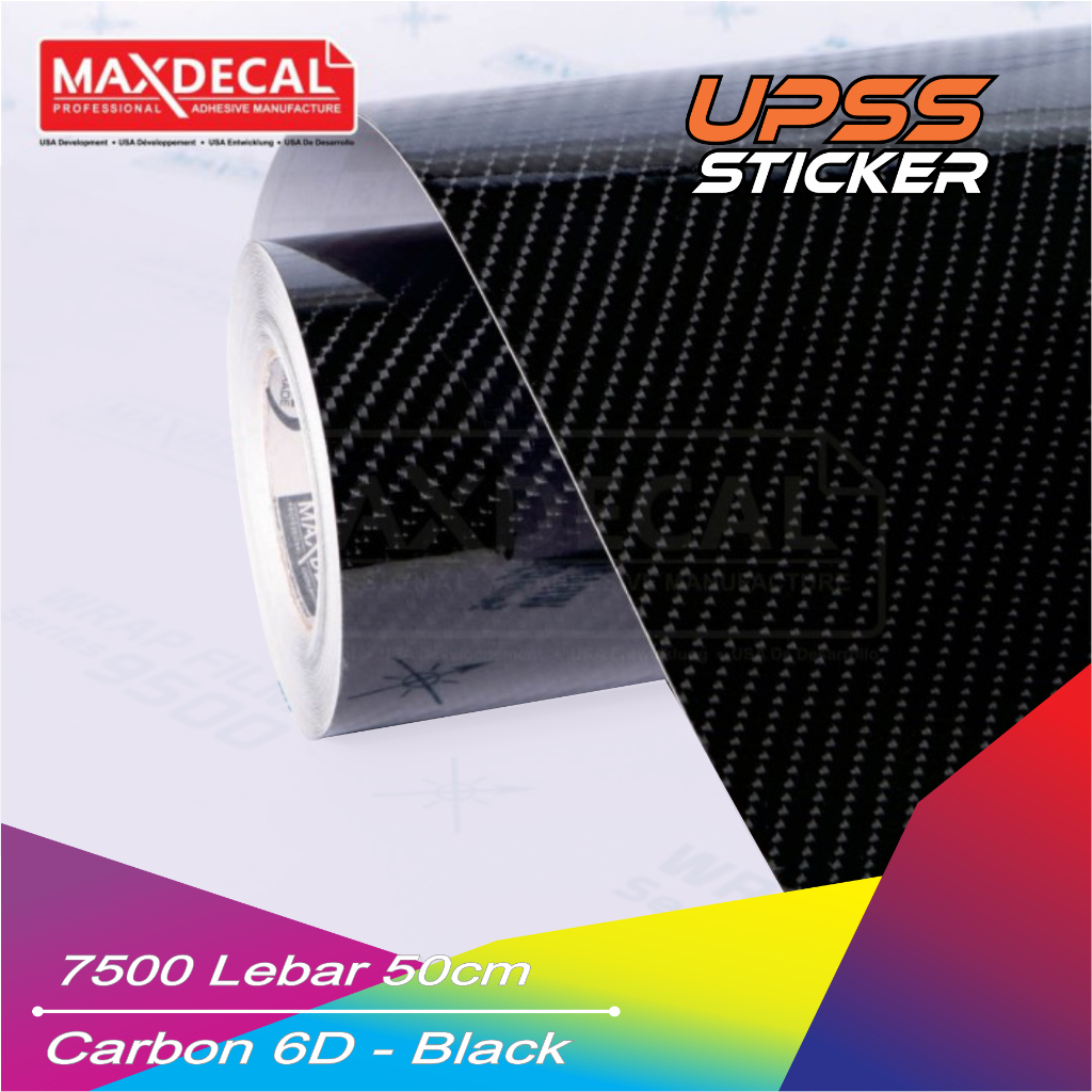 Jual Stiker Karbon 6D Carbon Glossy High Kualitas Super Produk Premium ...